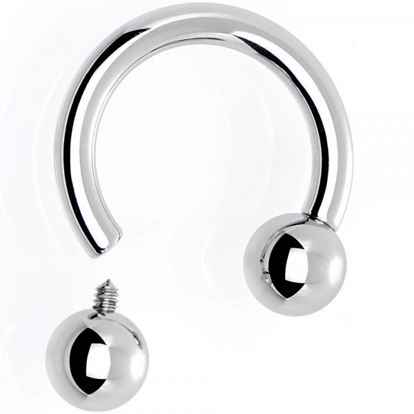 Circular barbell internally threaded @SHORT_DESCRIPTION@