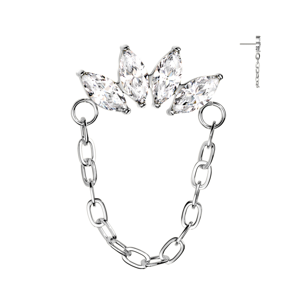 Danielle Fan Chain Push-fit Clear @SHORT_DESCRIPTION@