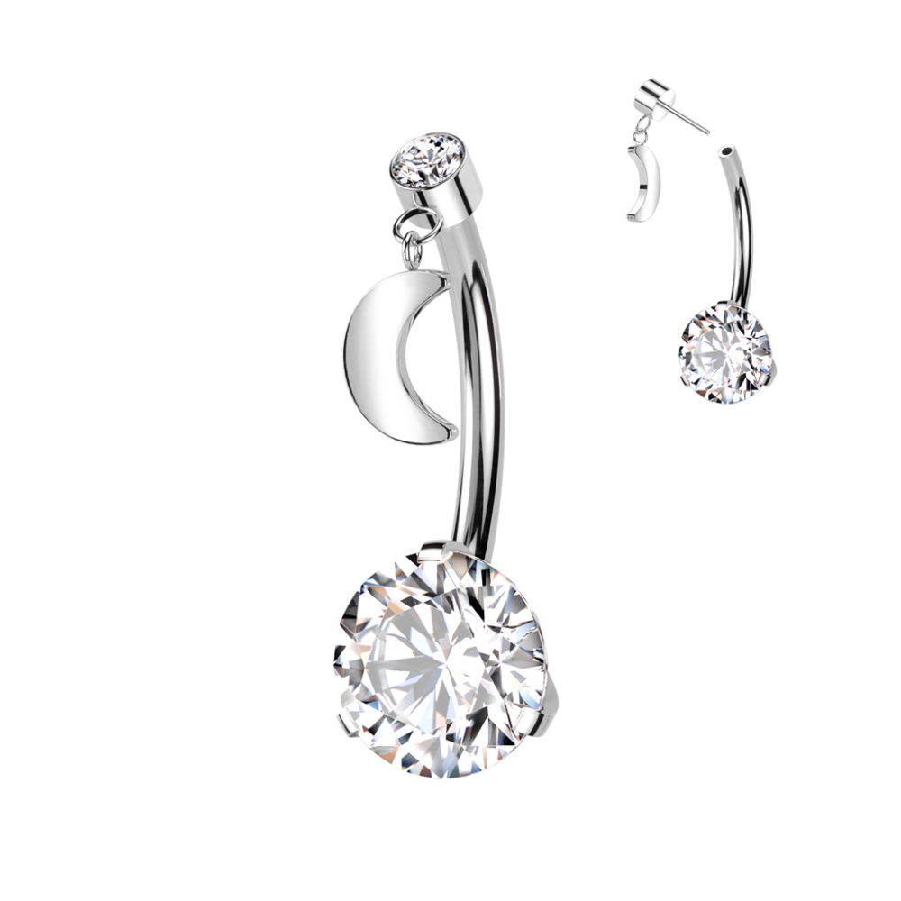 Moon Belly Piercing Push-Fit @SHORT_DESCRIPTION@